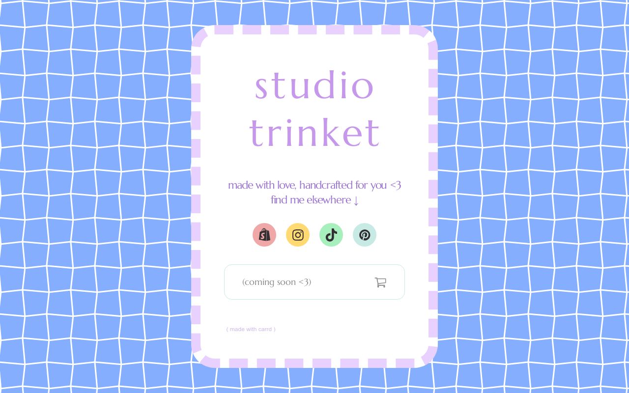 Studio Trinket
